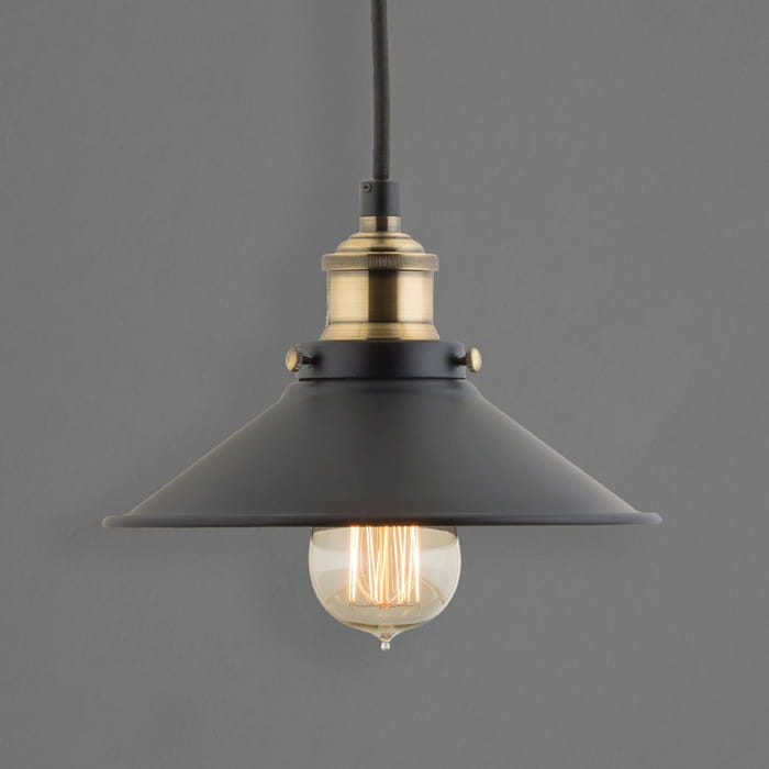 Lampa sufitowa wisząca Retro Edison Loft E27 LED czarna - Lampy wiszące ...